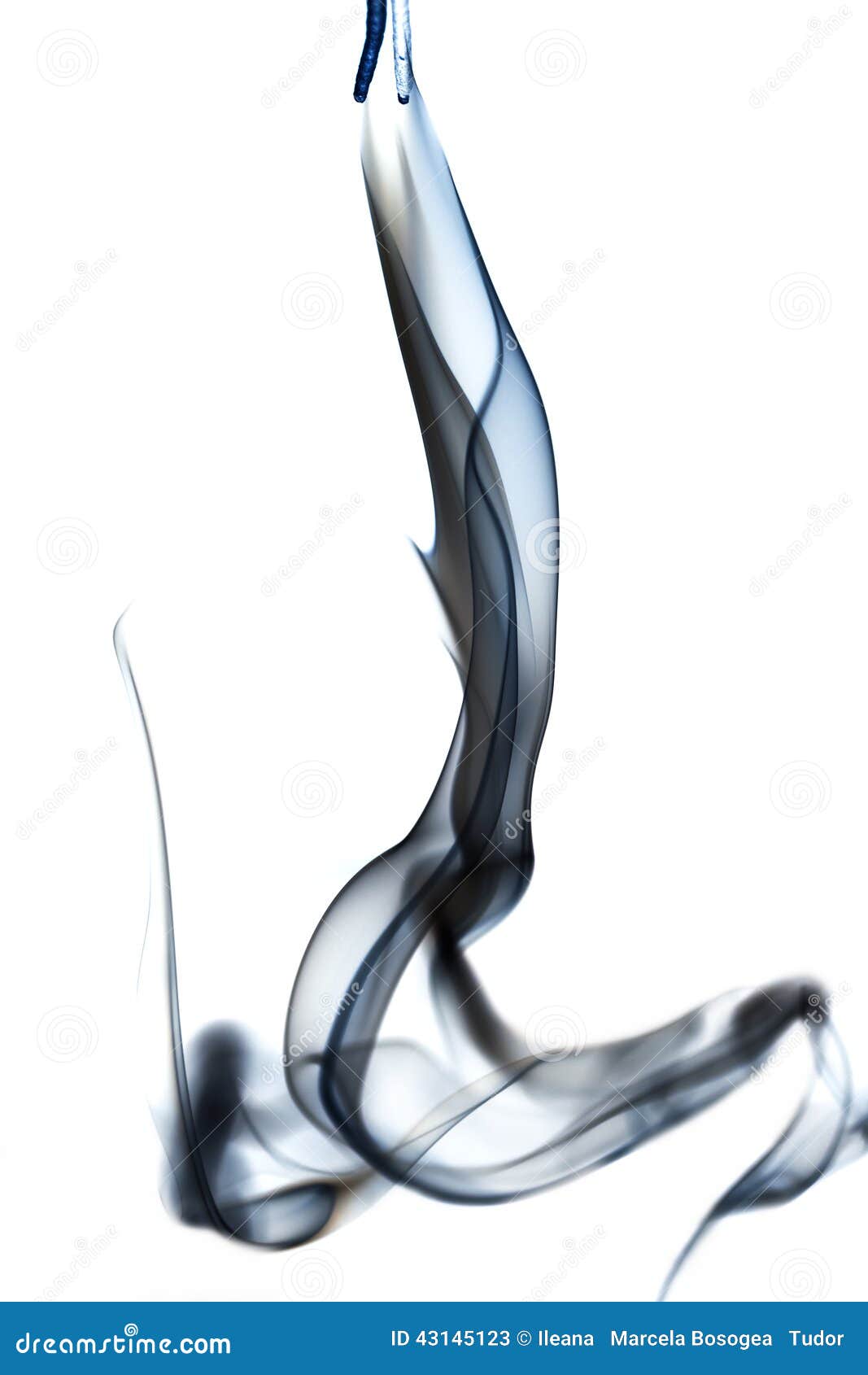 Smoke Shapes on White Background Stock Illustration - Illustration of ...