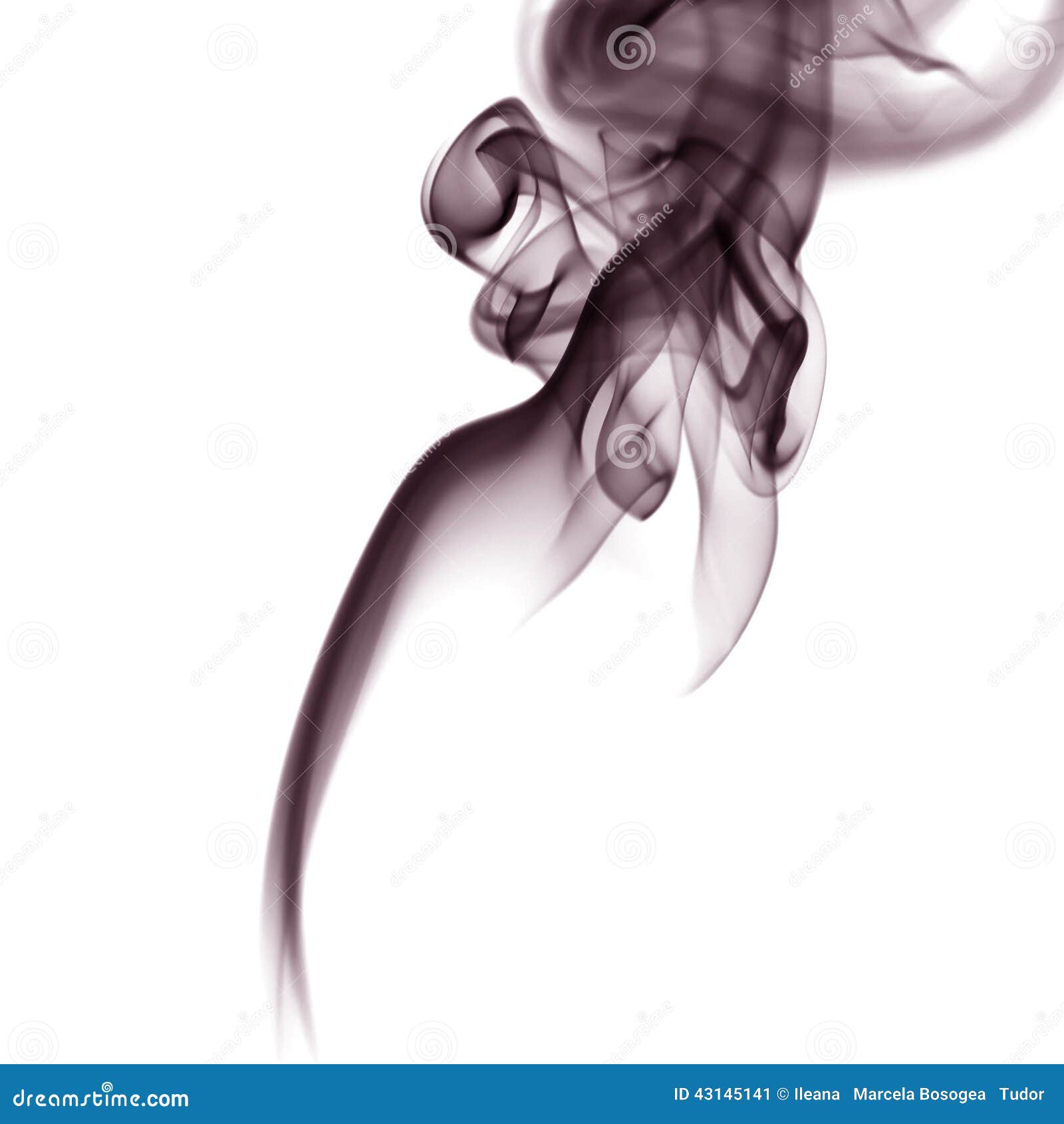 Smoke Shapes on White Background Stock Illustration - Illustration of ...