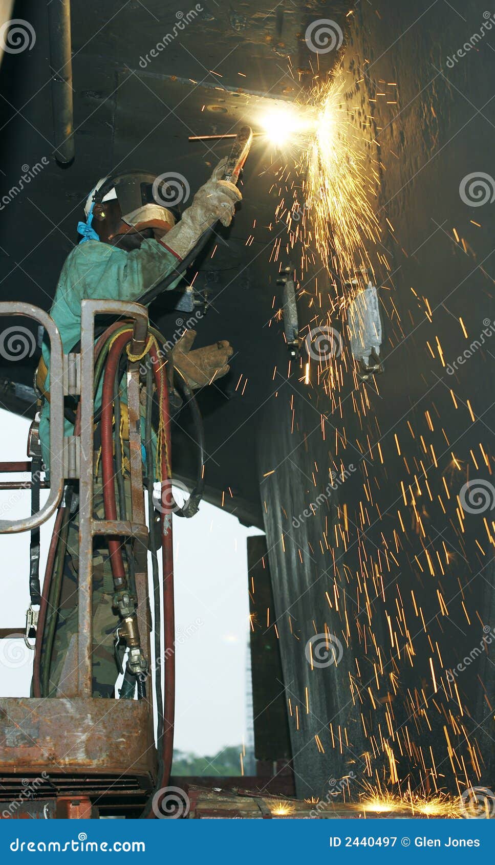 Smoke and spark stock image. Image of skilled, tech, metal - 2440497