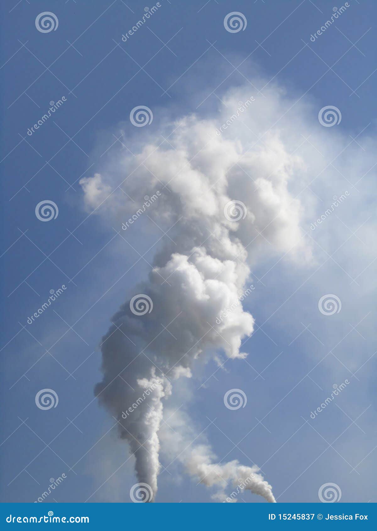 Smoke Stack stock image. Image of plant, corrupt, noxious - 15245837