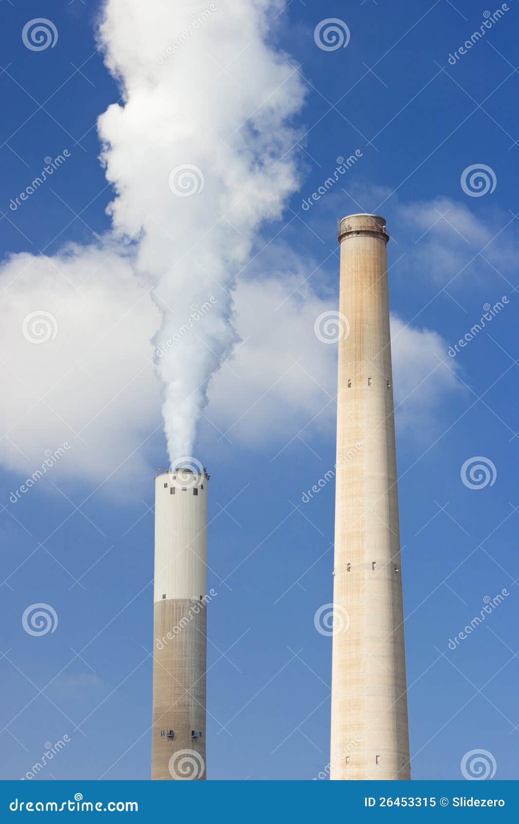 Smoke Stack stock image. Image of scene, urban, close - 26453315