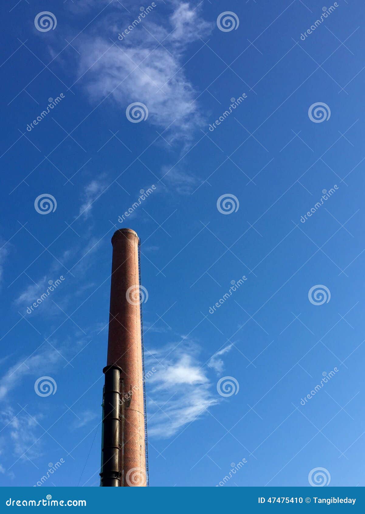 Smoke stack, chimney stock photo. Image of tall, smoke - 47475410