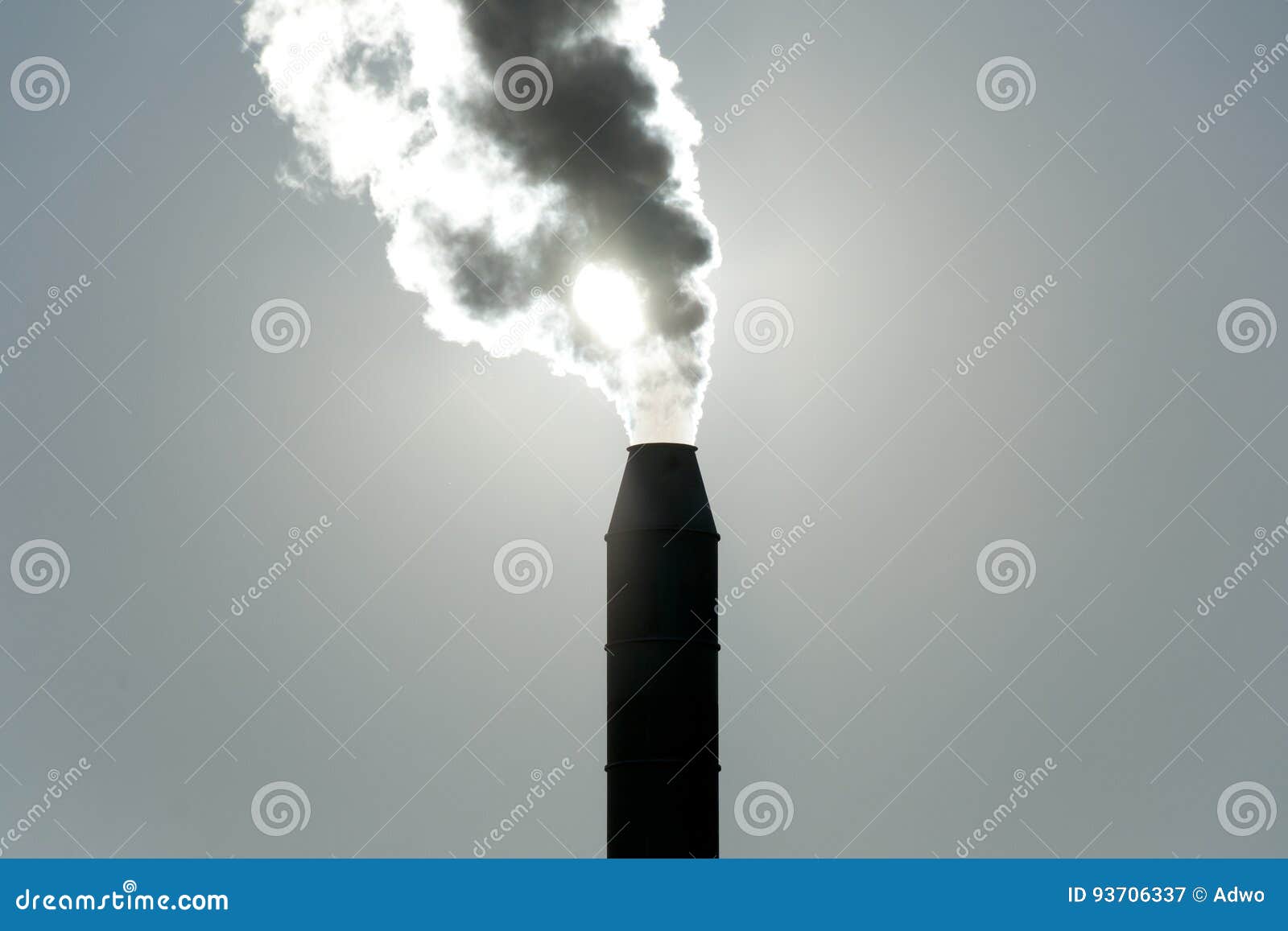 Smoke from Stack stock image. Image of stacks, fumes - 93706337