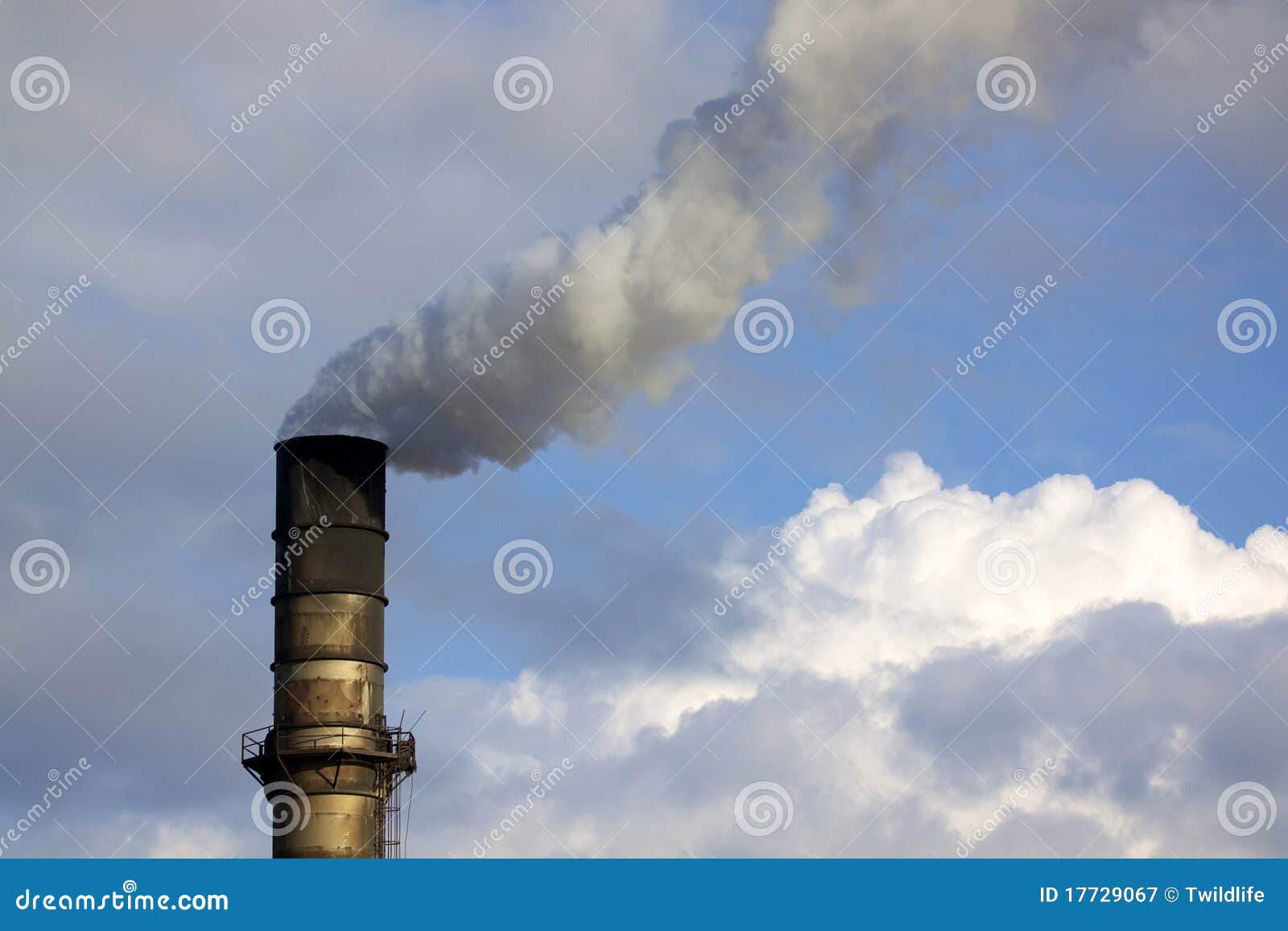 Smoke Stack Pollution stock image. Image of smoke, energy - 17729067