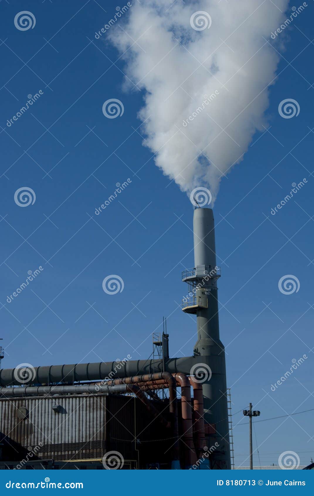 Smoke Stack pollution stock image. Image of stack, environment - 8180713