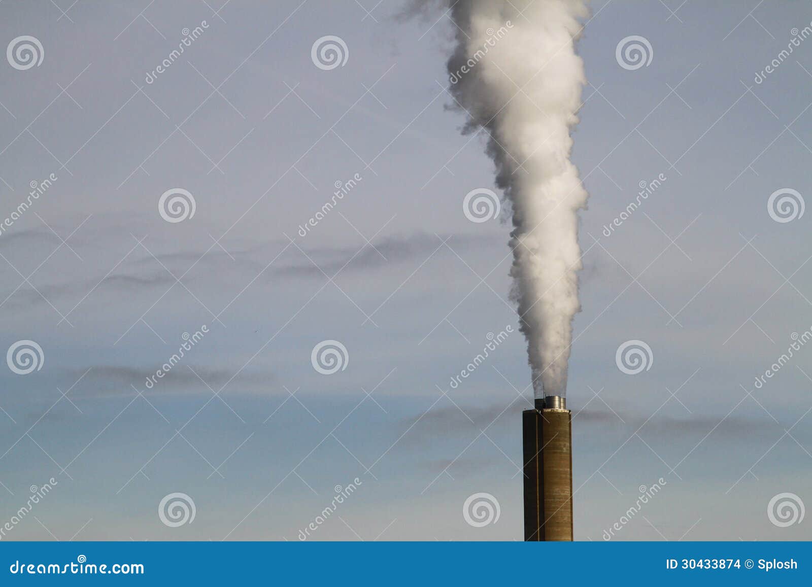 Smoke stack stock photo. Image of pollution, dirty, smell - 30433874