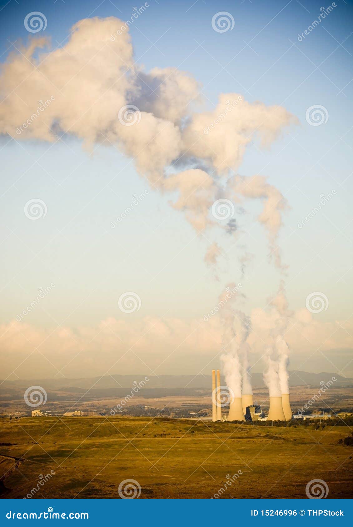 Smoke Stacks stock photo. Image of background, burn, cooling - 15246996