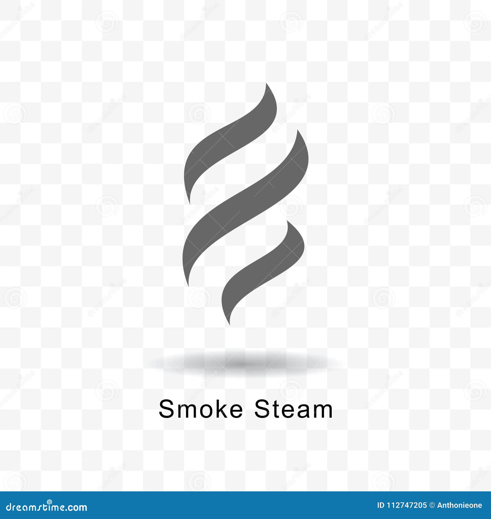 Steam Icon Set. Heat Emission Symbols. Vapor Graphic Elements. Vector ...
