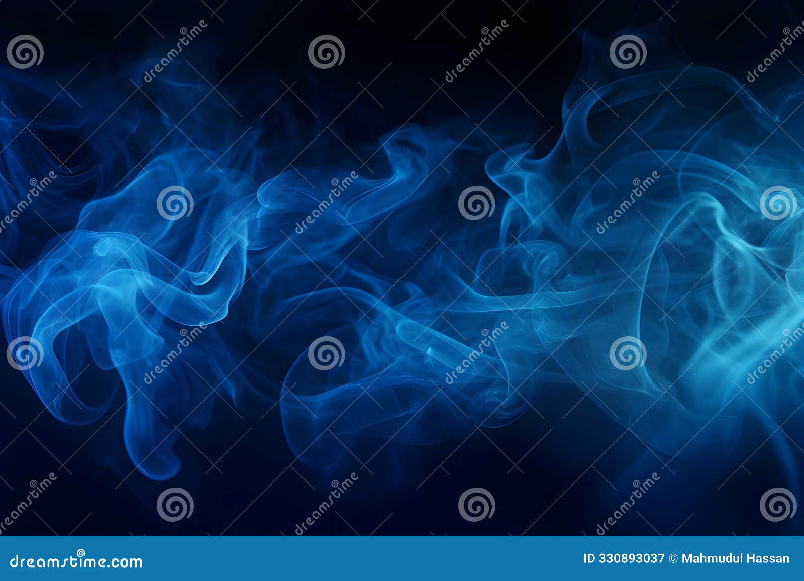 Abstract Blue Smoke Background. Smoky Background Texture Stock ...