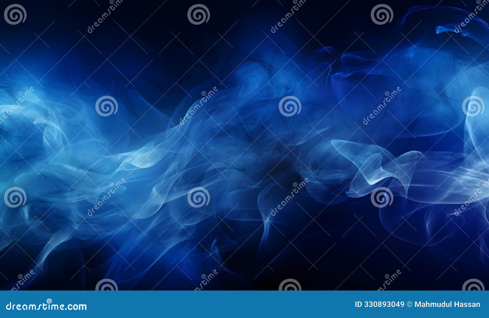 Abstract Blue Smoke Background. Smoky Background Texture Stock ...