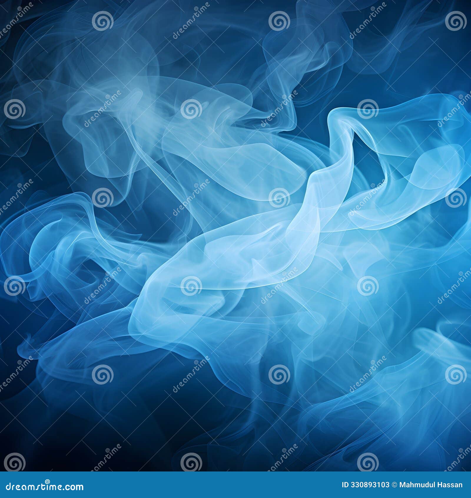 Abstract Blue Smoke Background. Smoky Background Texture Stock ...