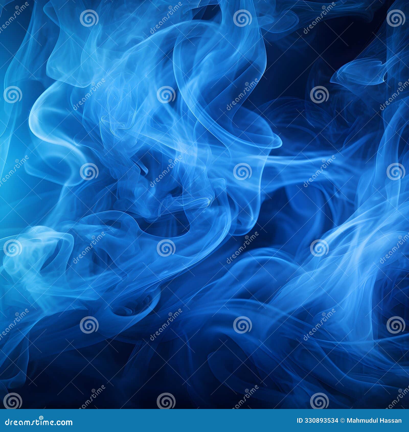 Abstract Blue Smoke Background. Smoky Background Texture Stock ...