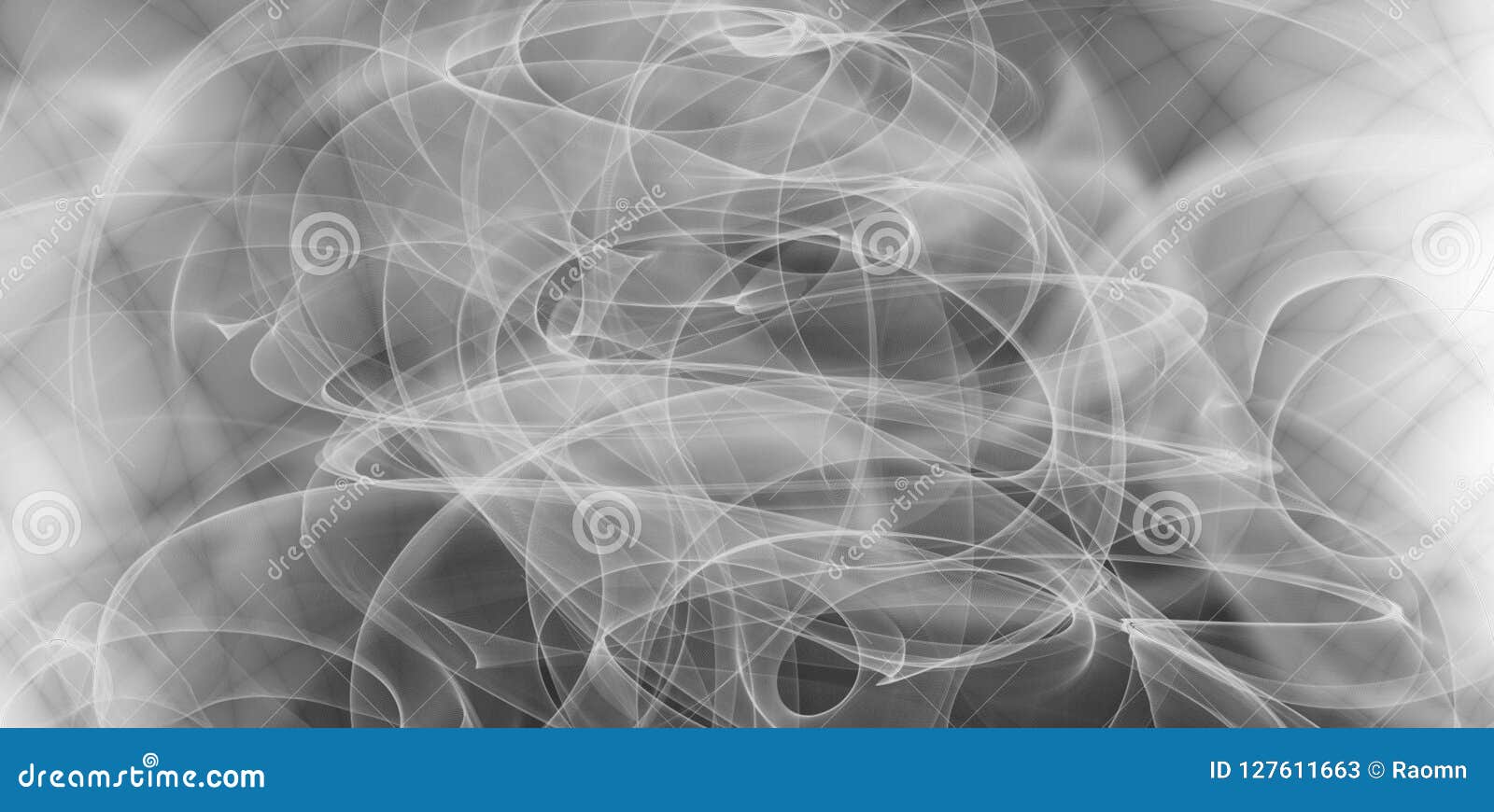 Smoke Texture Background White Monochrome Stock Illustration ...