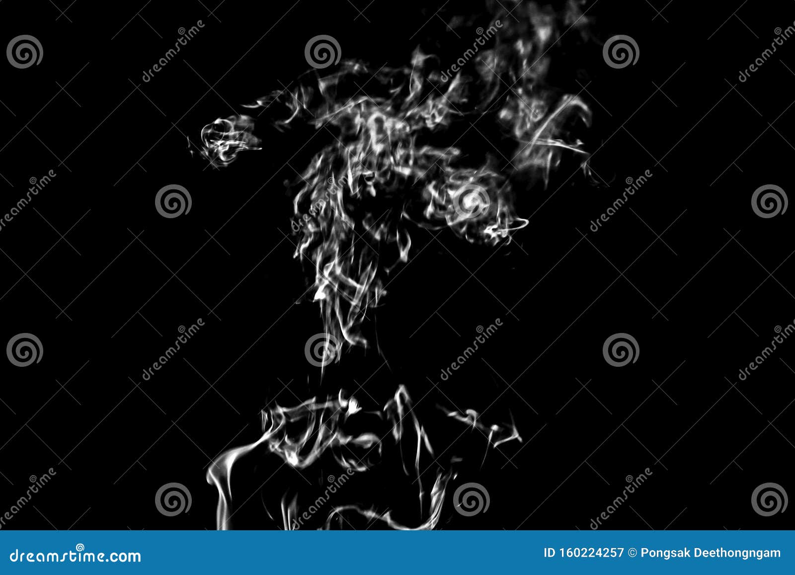 Smoke of various shapes stock image. Image of fractal - 160224257