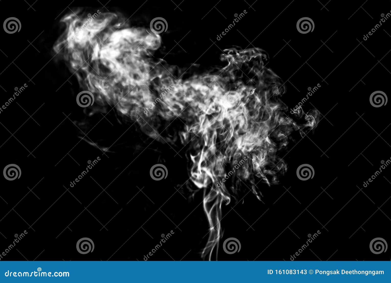 Smoke of various shapes stock image. Image of addicted - 161083143