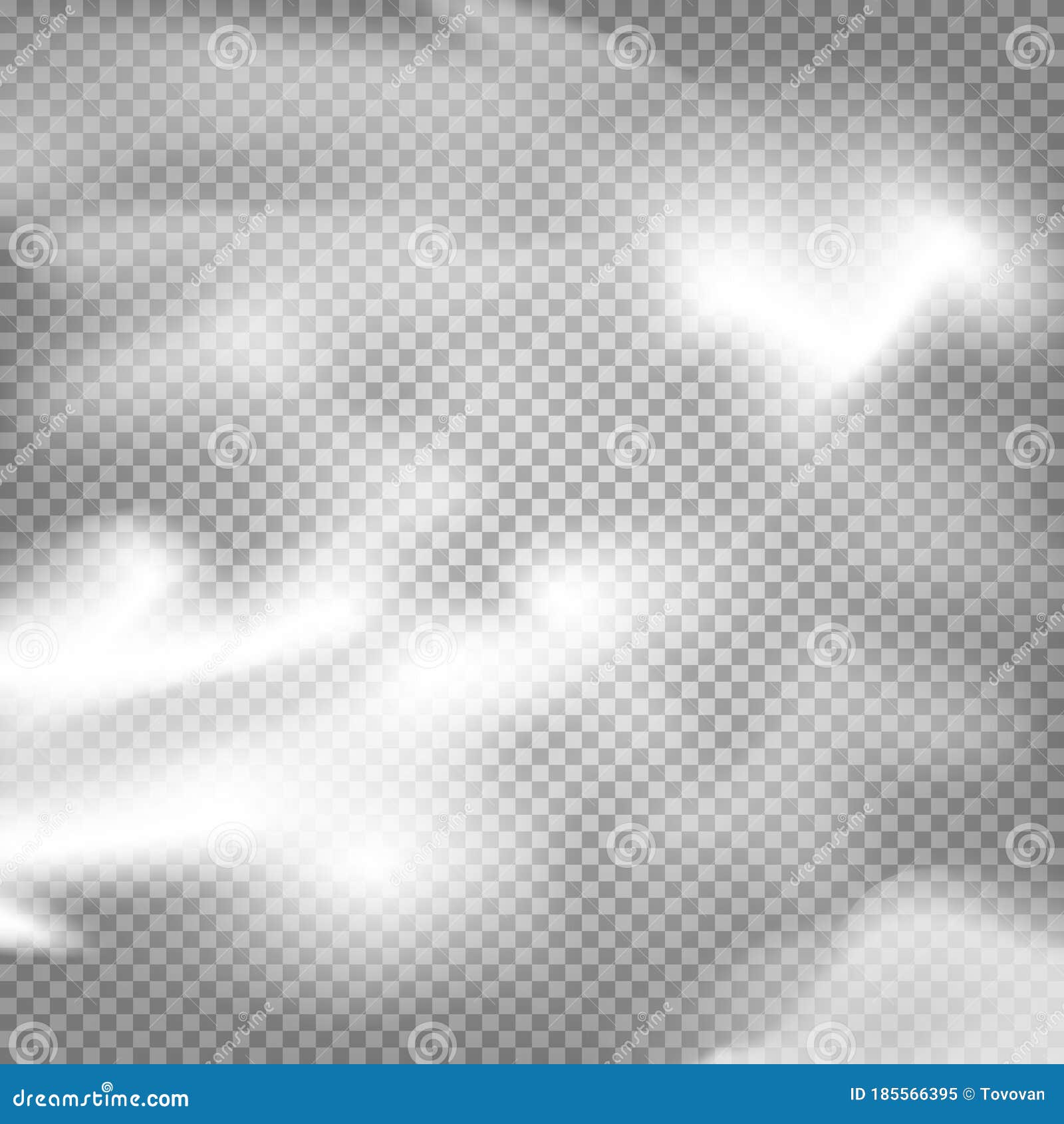 Smoke Vector Effect on Transparent Stock Vector - Illustration of shape ...