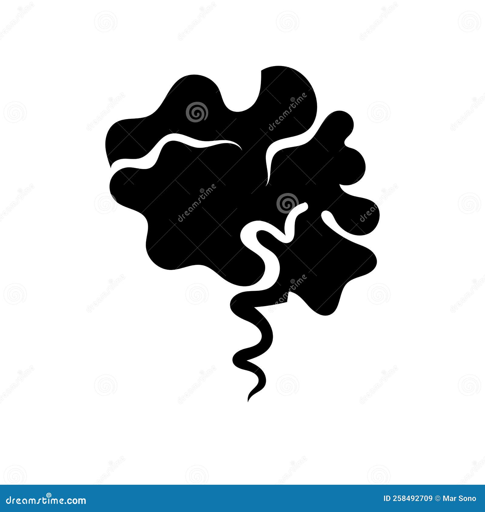 Smoke Vector Icon Design Illustration Stock Vector - Illustration of ...