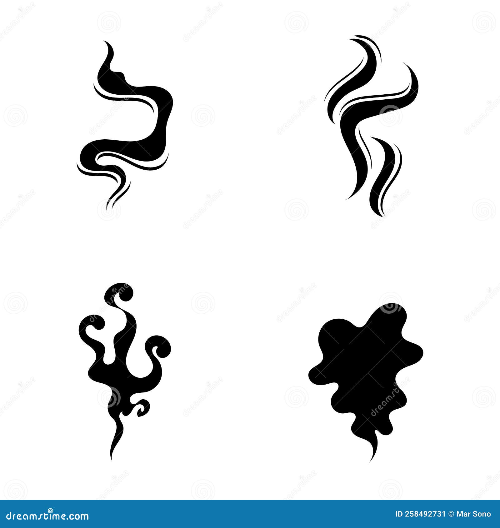 Smoke Vector Icon Design Illustration Stock Vector - Illustration of ...