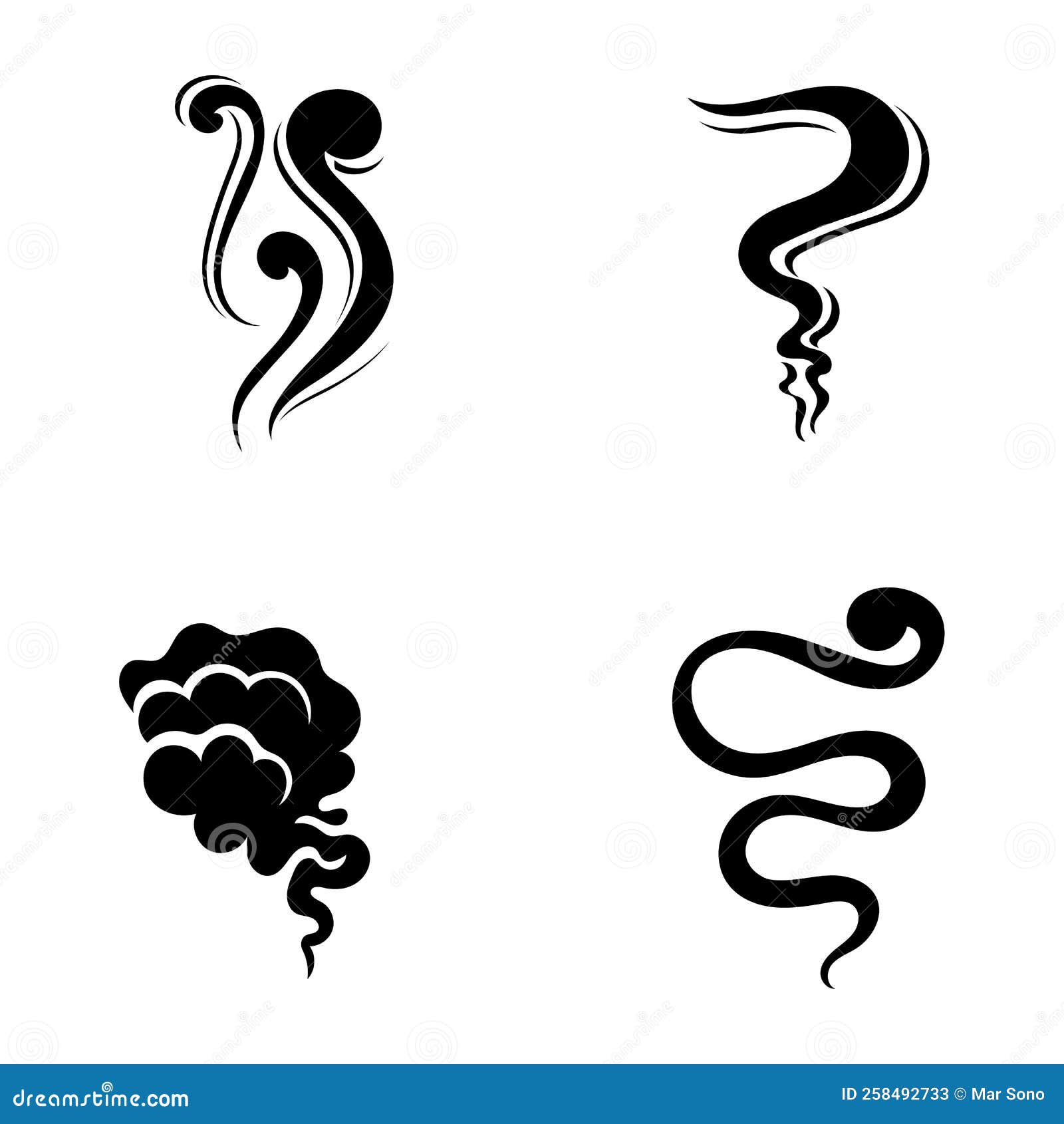 Smoke Vector Icon Design Illustration Stock Vector - Illustration of ...