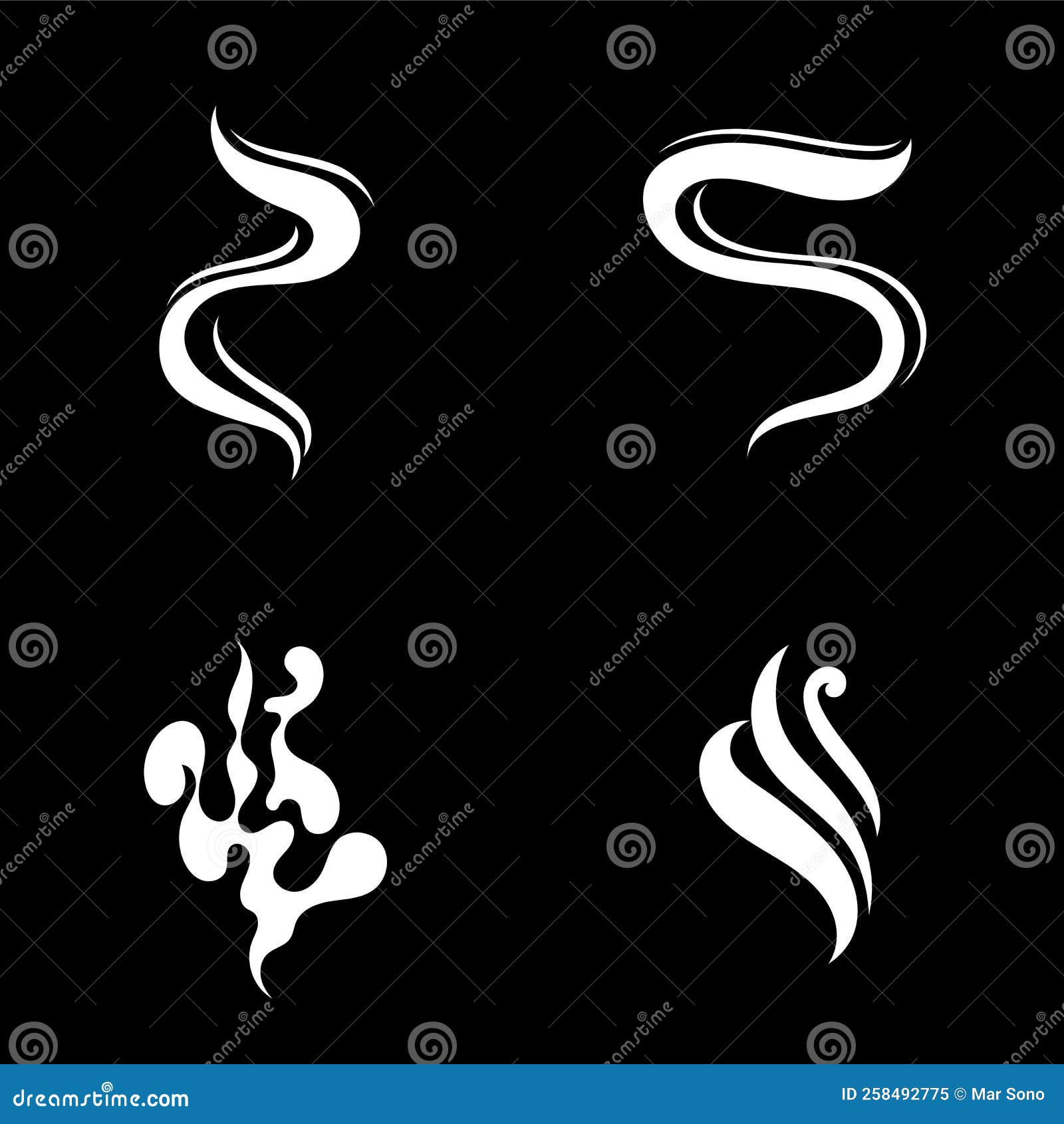 Smoke Vector Icon Design Illustration Stock Vector - Illustration of ...