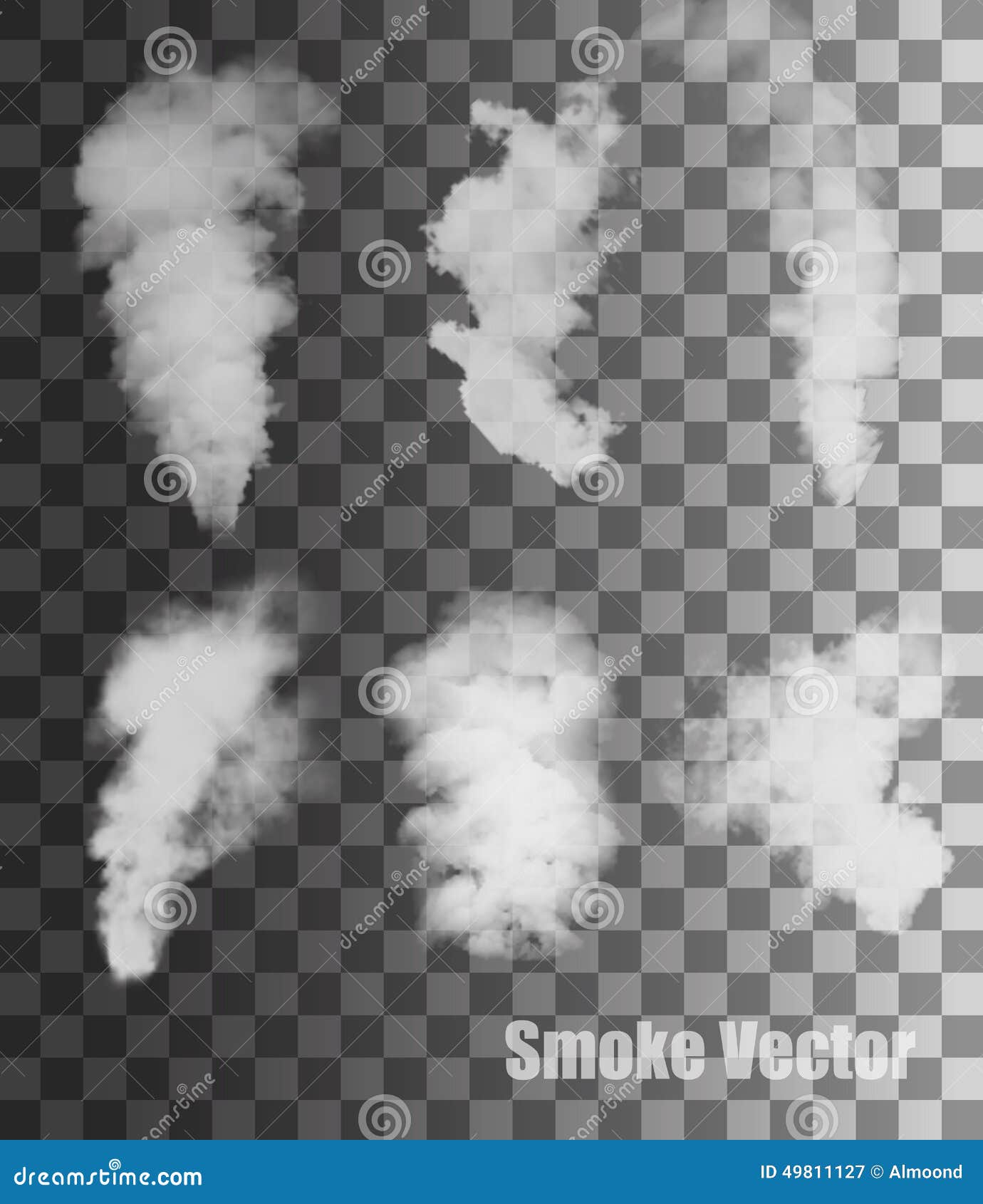 Smoke Vectors On Transparent Background. | CartoonDealer.com #55516570