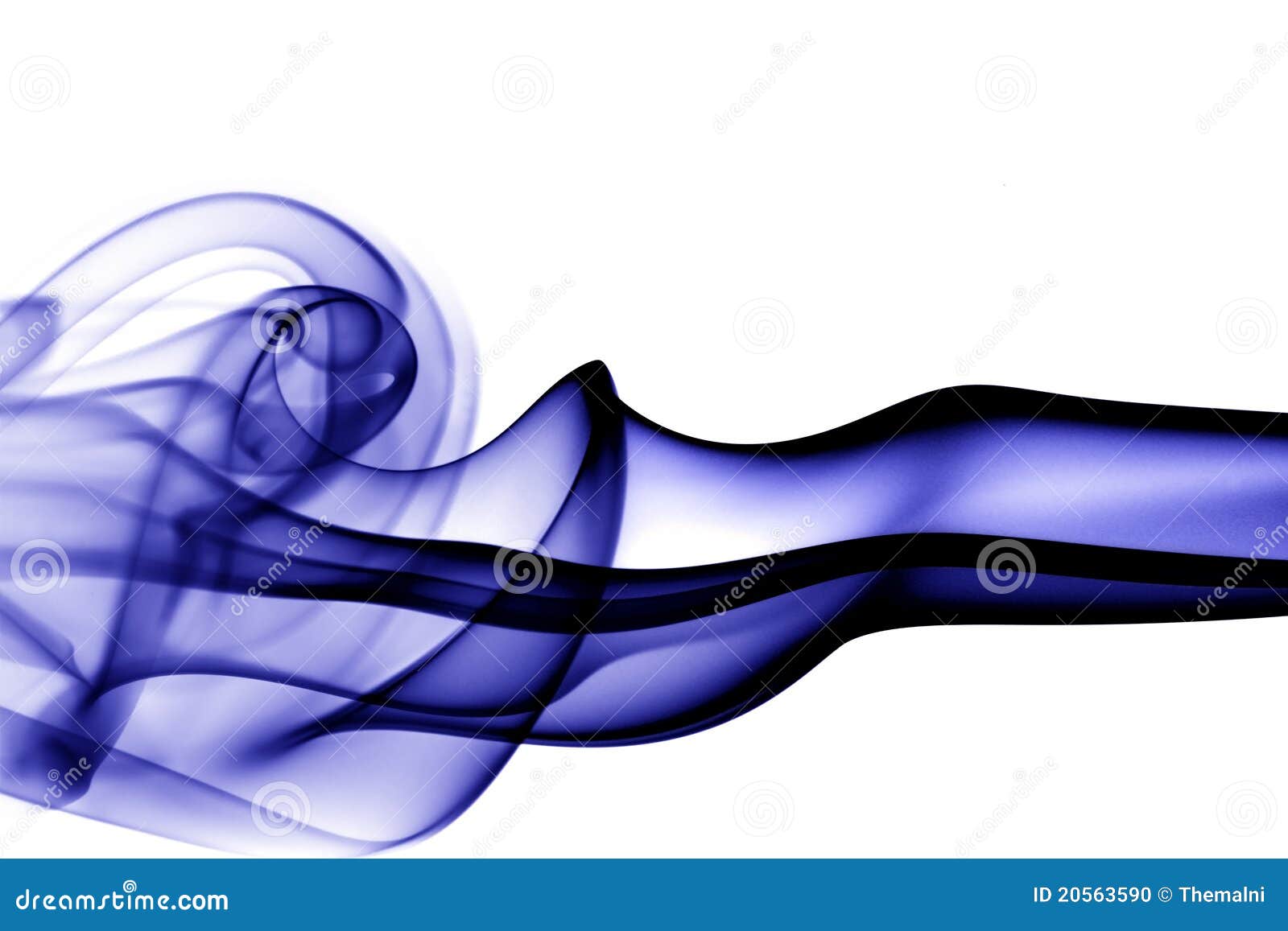 Smoke wave blue stock photo. Image of transparent, white - 20563590