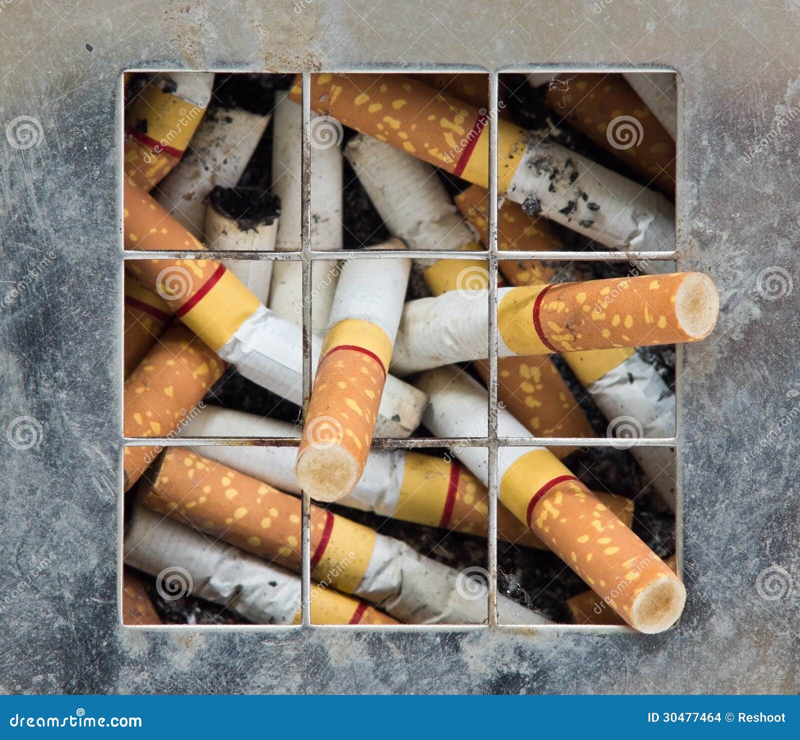 Smoked cigarettes stock photo. Image of illness, risk - 30477464