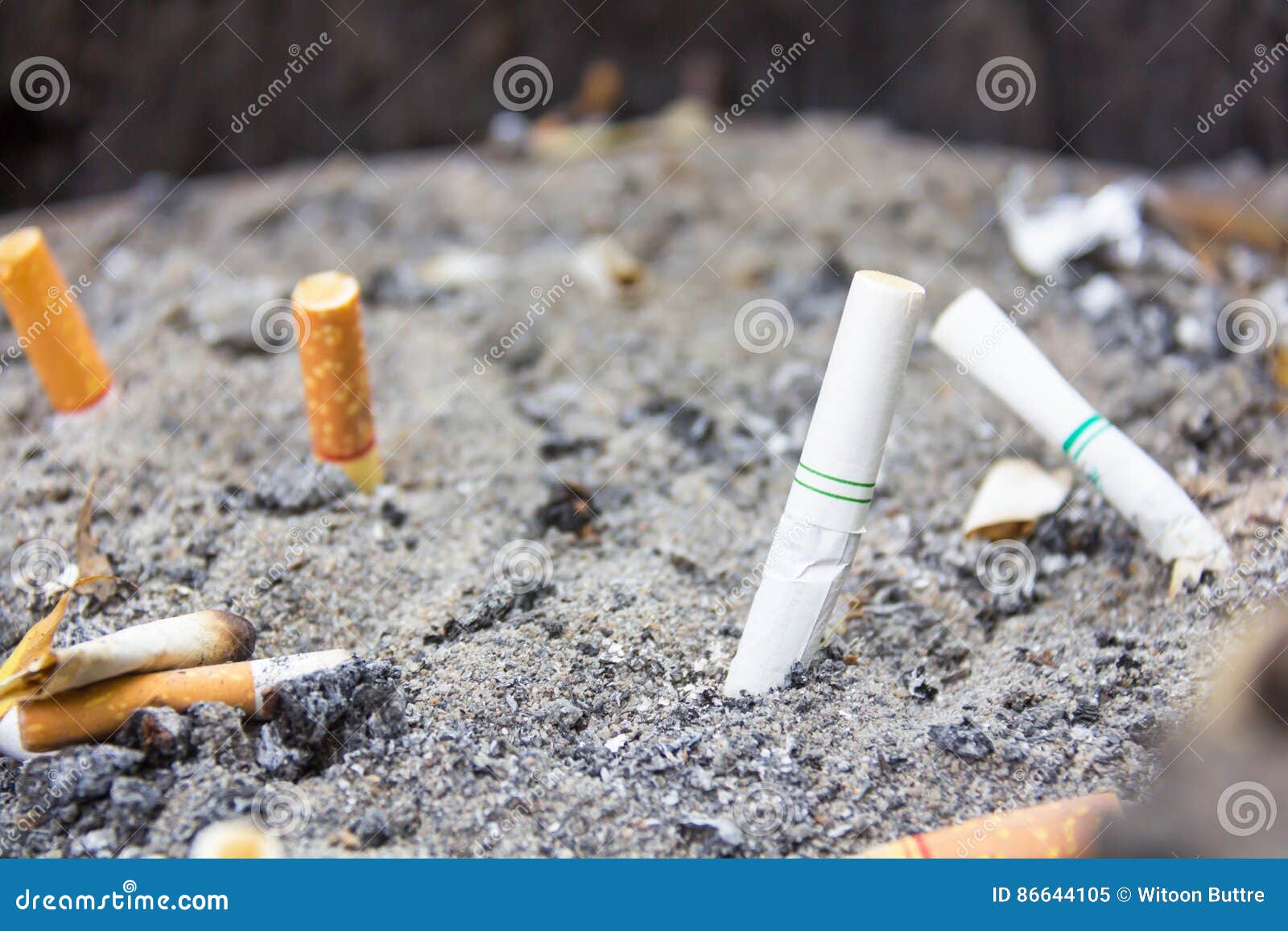 Smoked cigarettes stock image. Image of lung, blue, cough - 86644105