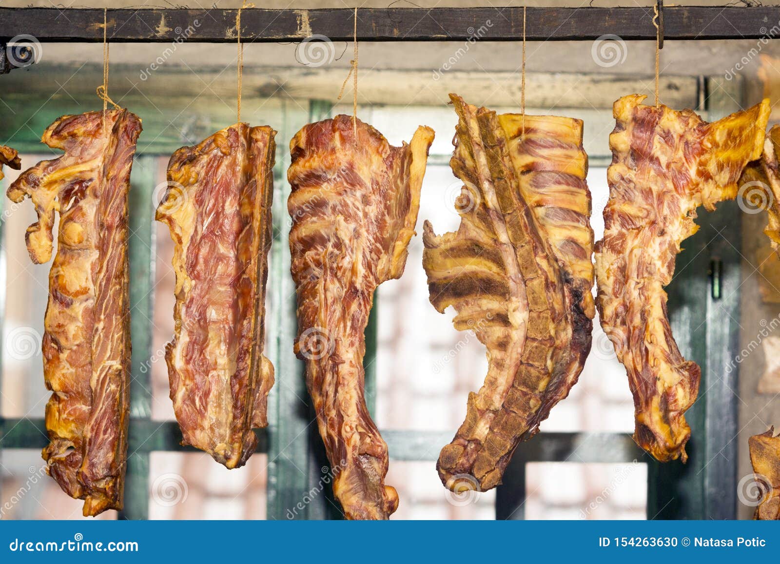 Smoked dry bones stock photo. Image of dinner, ingredient - 154263630