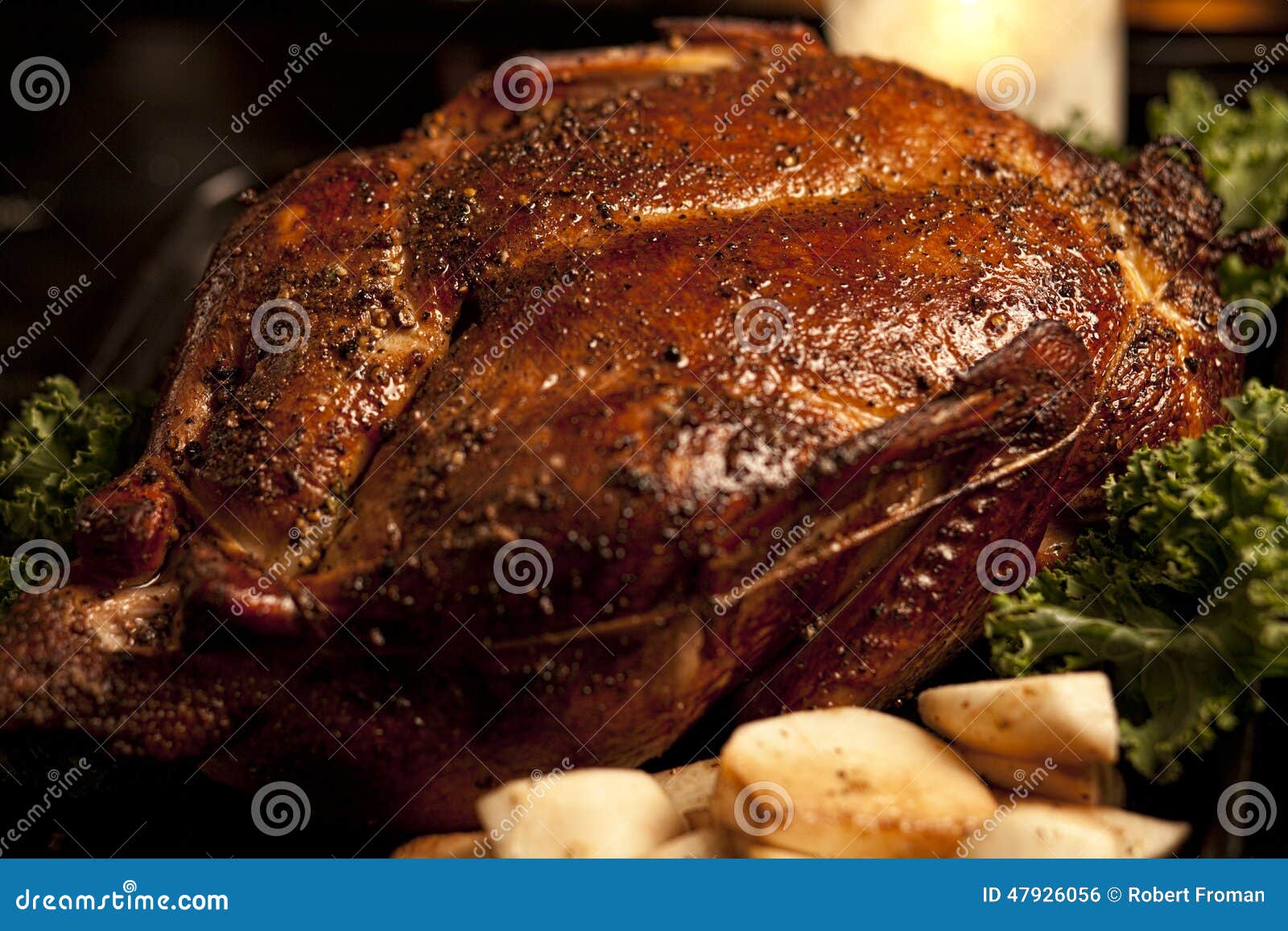 Smoked Duck with Turnips stock photo. Image of roasted - 47926056