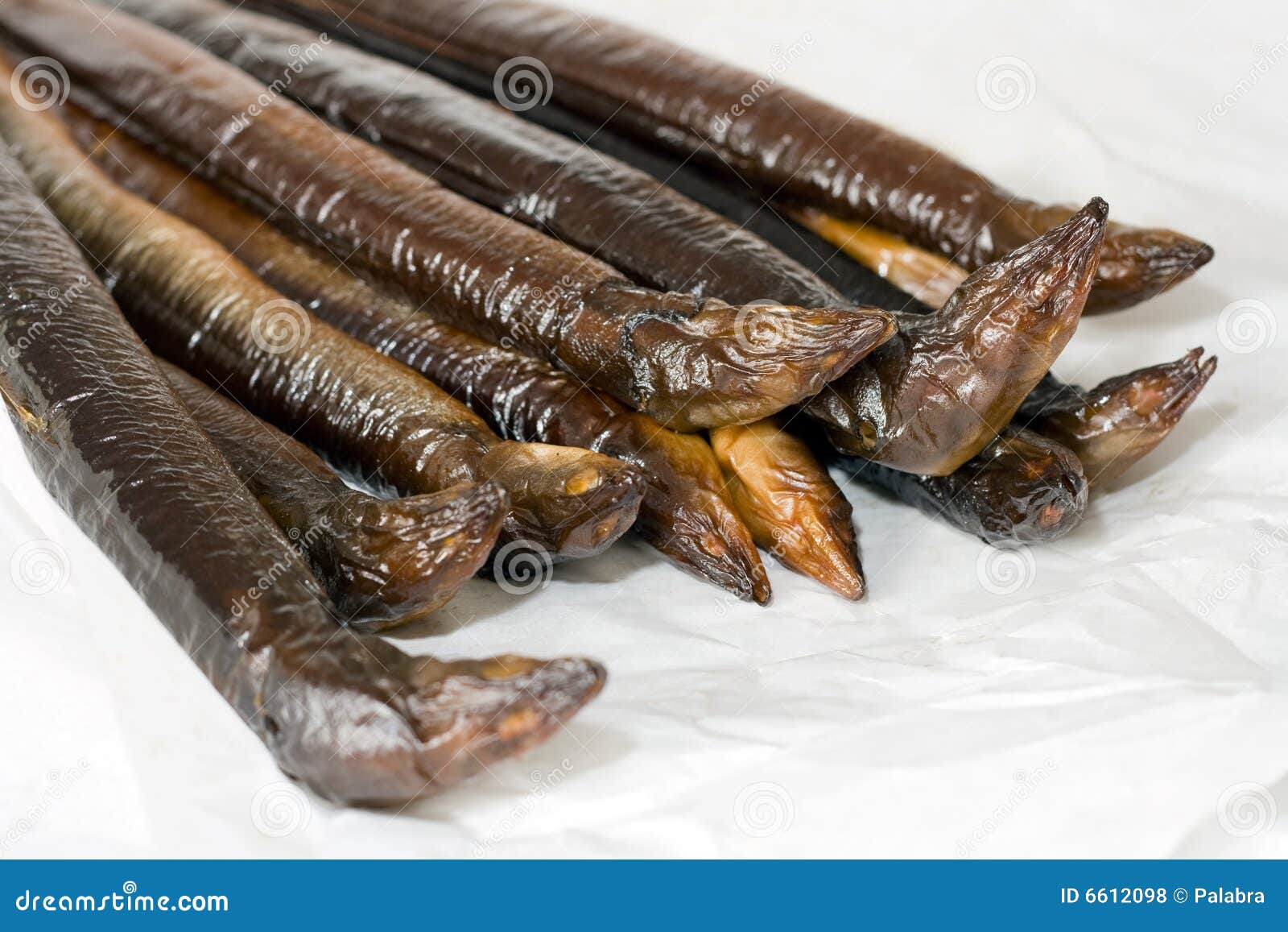 Smoked eel stock photo. Image of dinner, healthy, expensive - 6612098