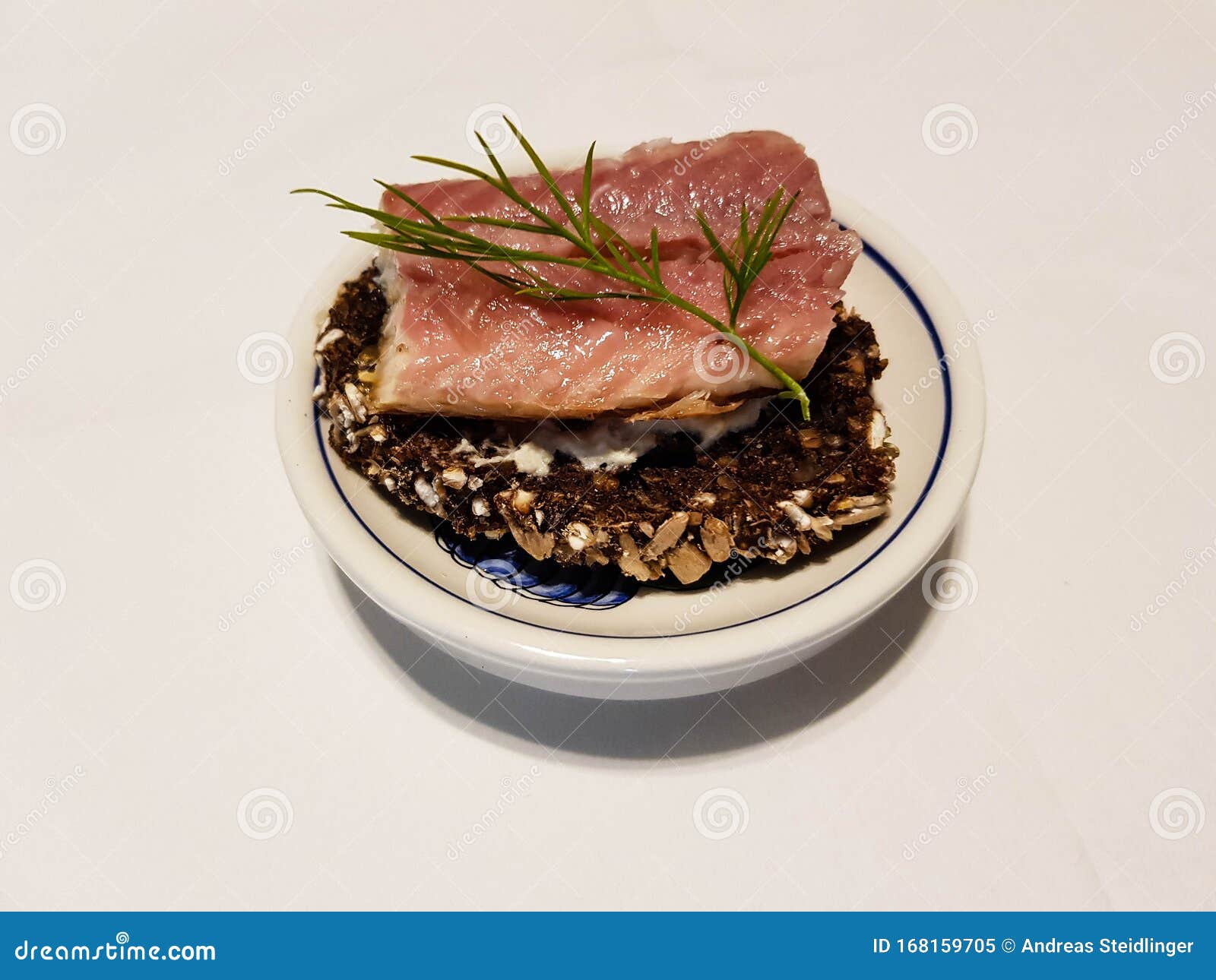 Smoked eel canape stock image. Image of catering, nutrition - 168159705