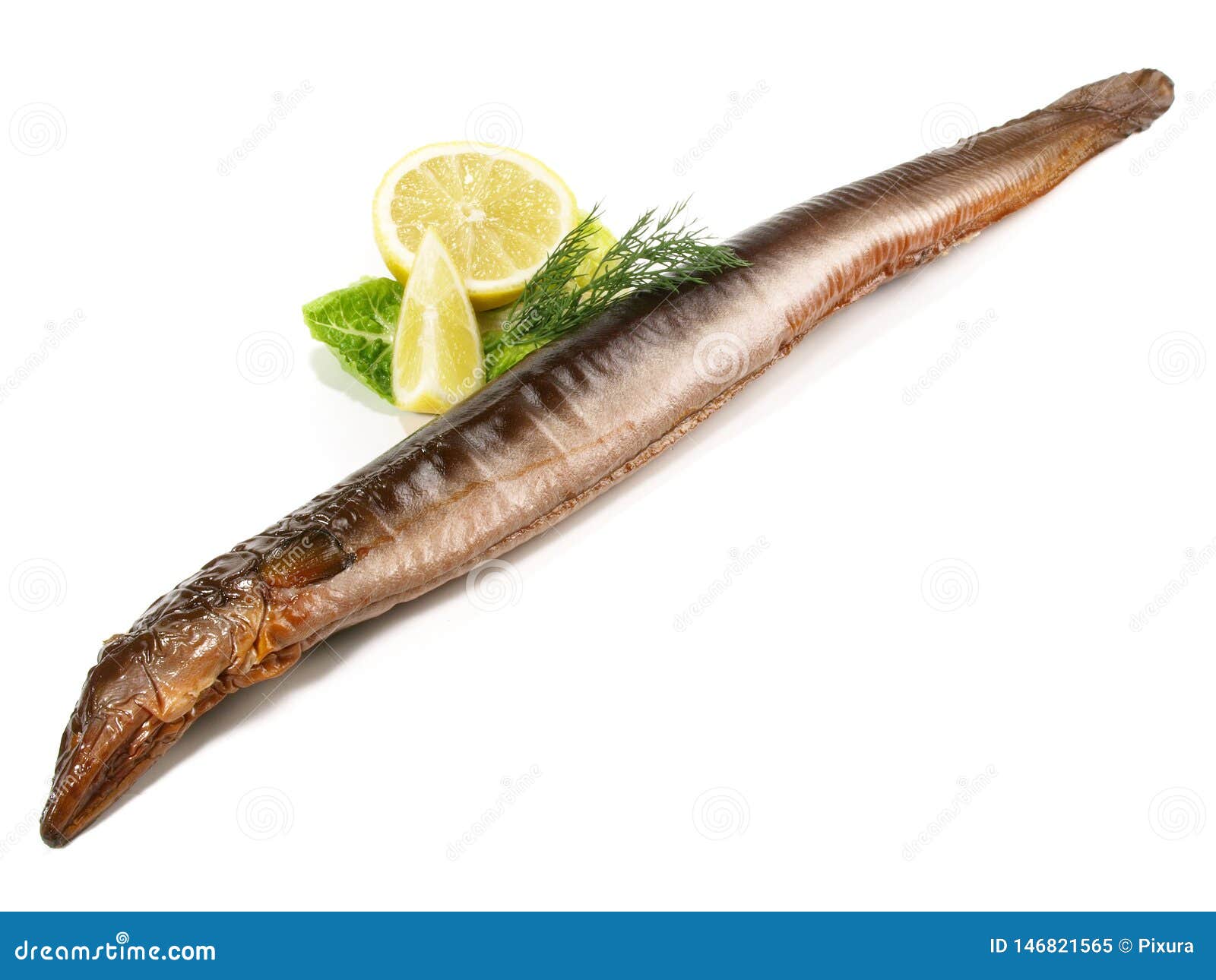 Smoked Eel - Whole Fish stock image. Image of fillet - 146821565