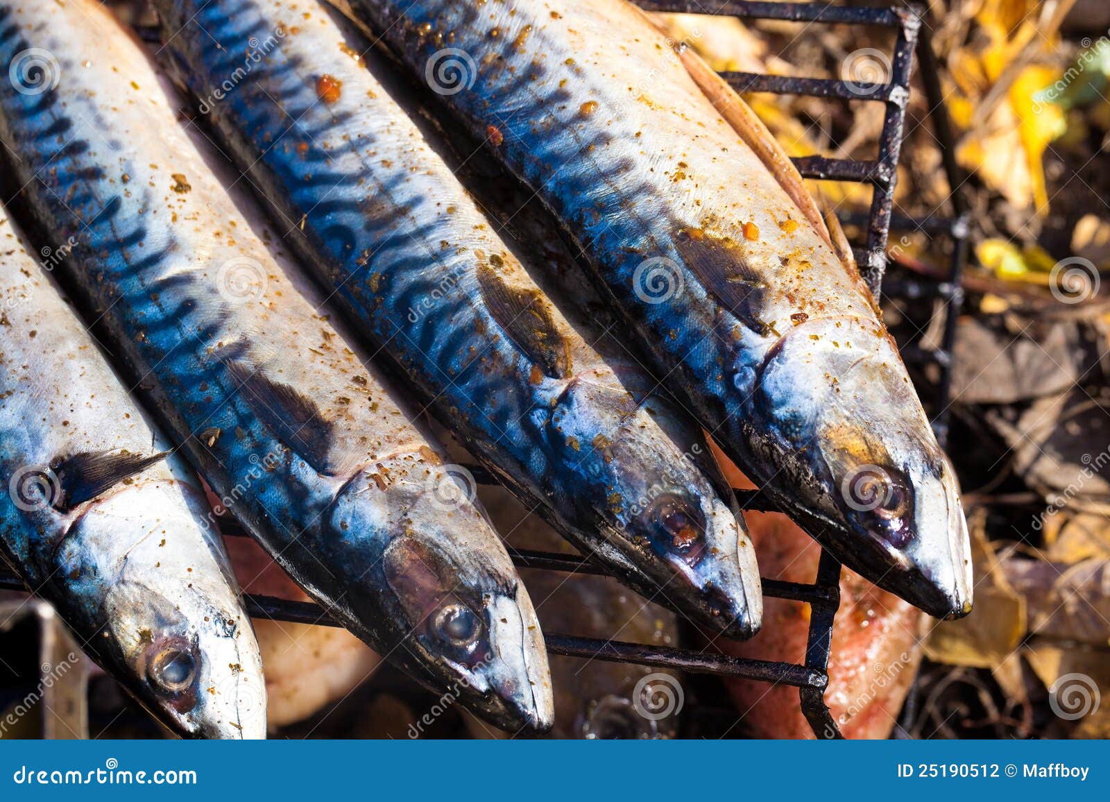 Smoked fish stock photo. Image of meal, golden, dinner - 25190512