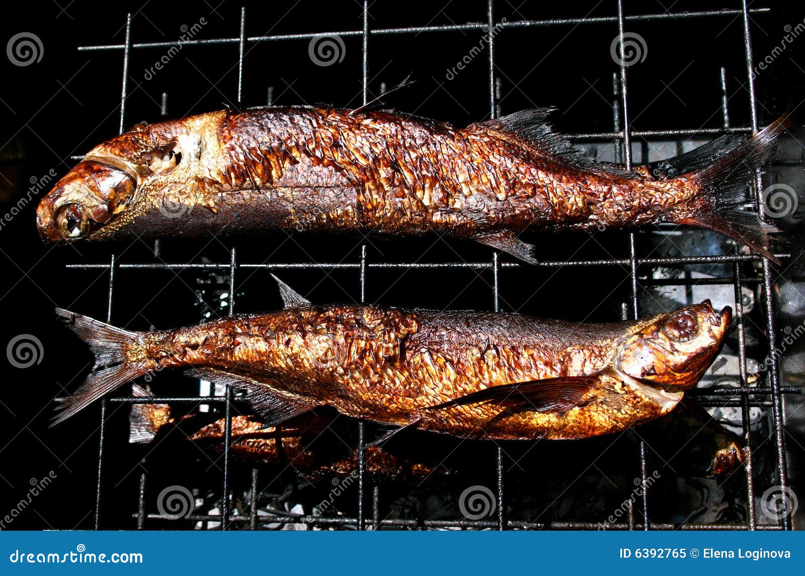 Smoked fish stock image. Image of savoury, food, appetizing - 6392765