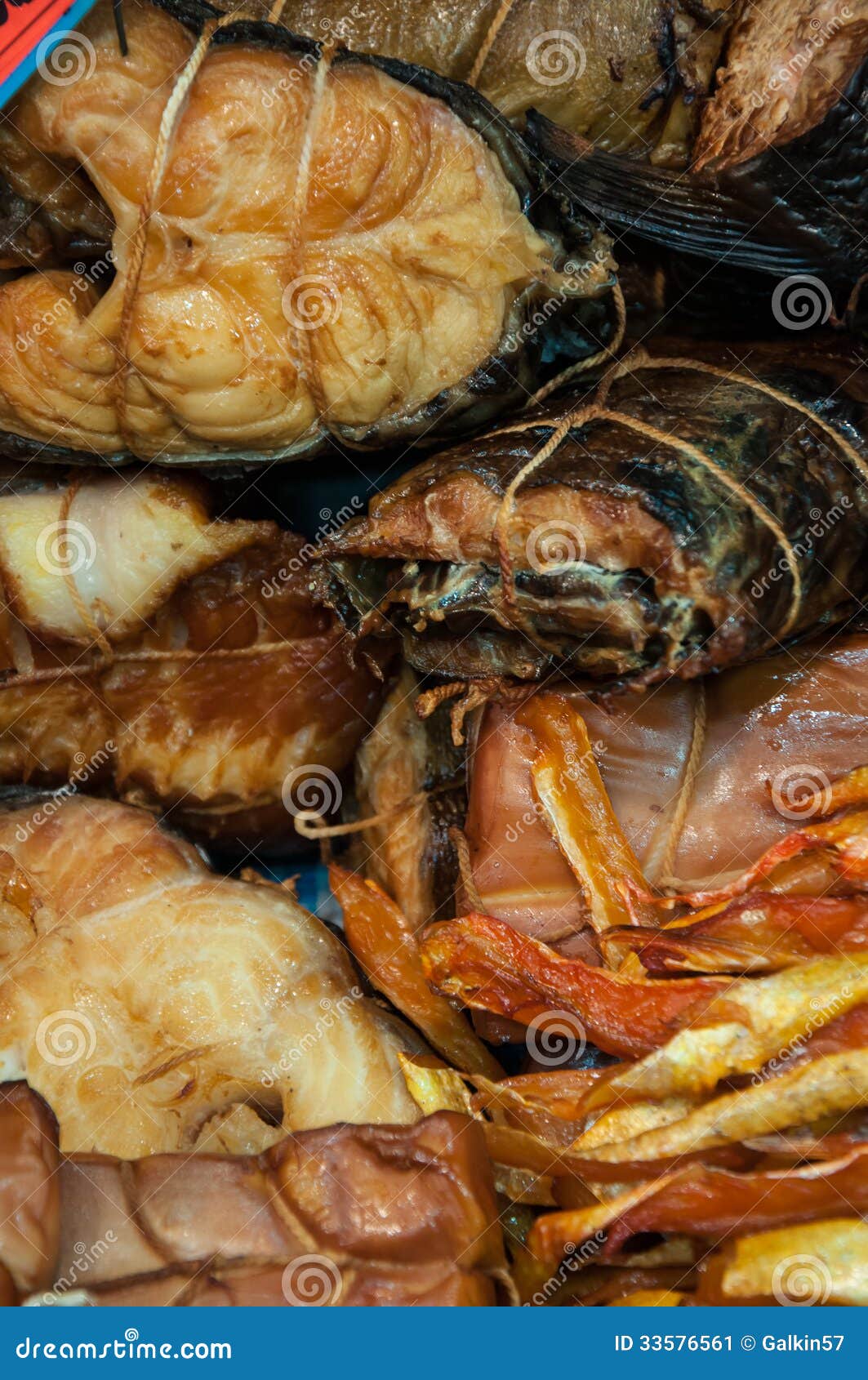 Smoked fish stock image. Image of dinner, seafood, group - 33576561
