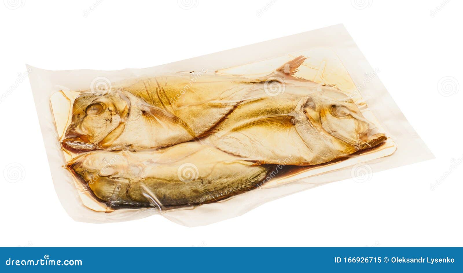 Smoked fish in packaging stock image. Image of market - 166926715