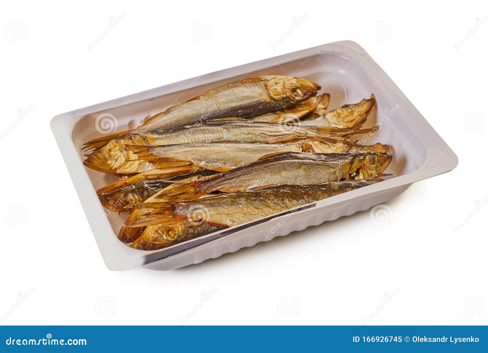 Smoked fish in packaging stock image. Image of healthy - 166926745