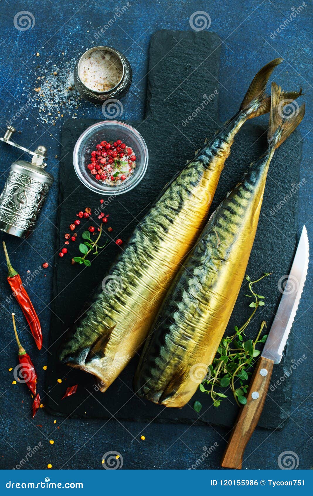 Smoked fish stock photo. Image of ingredient, black - 120155986