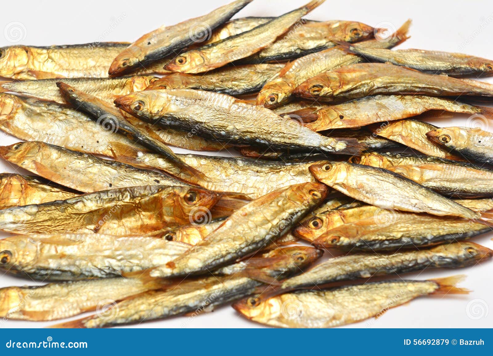 Smoked fish, sprats stock image. Image of close, backgrounds - 56692879