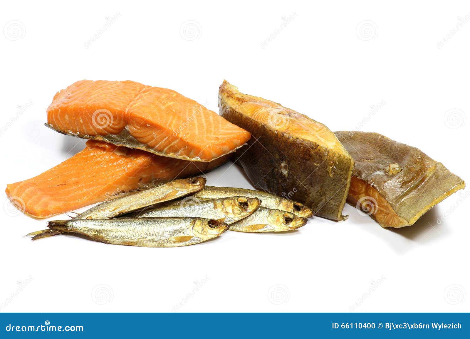 Smoked fish varieties stock photo. Image of cuisine, diet - 66110400
