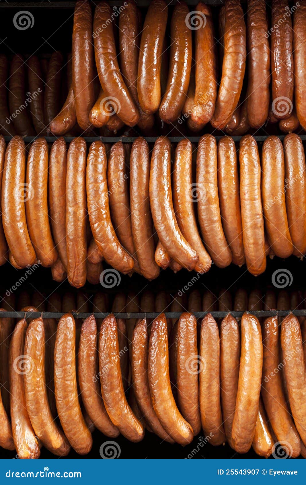 Smoked German Sausages stock image. Image of food, culture - 25543907