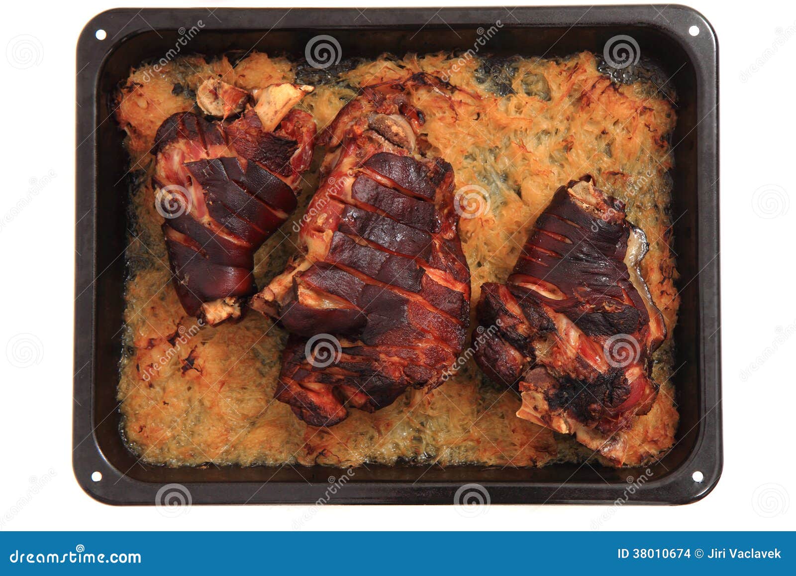 Smoked and grilled knuckle stock photo. Image of food - 38010674