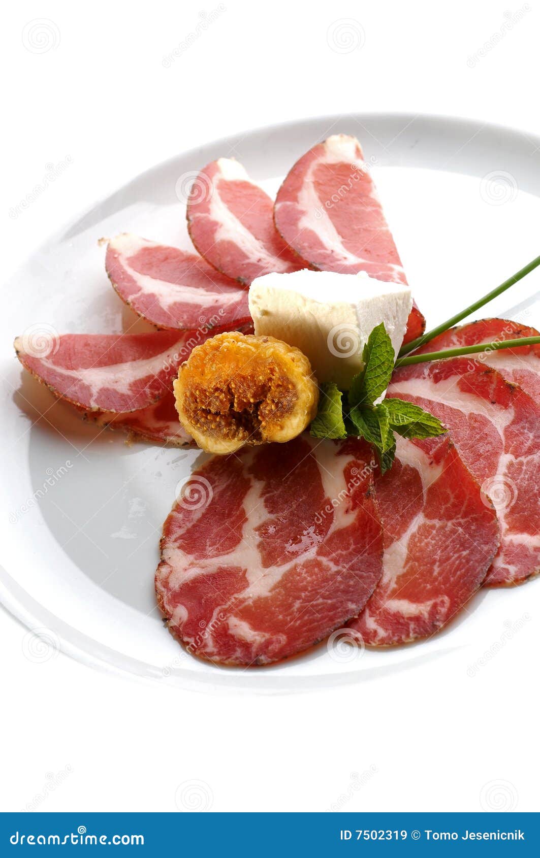 Smoked ham stock image. Image of lunch, refreshment, meal - 7502319
