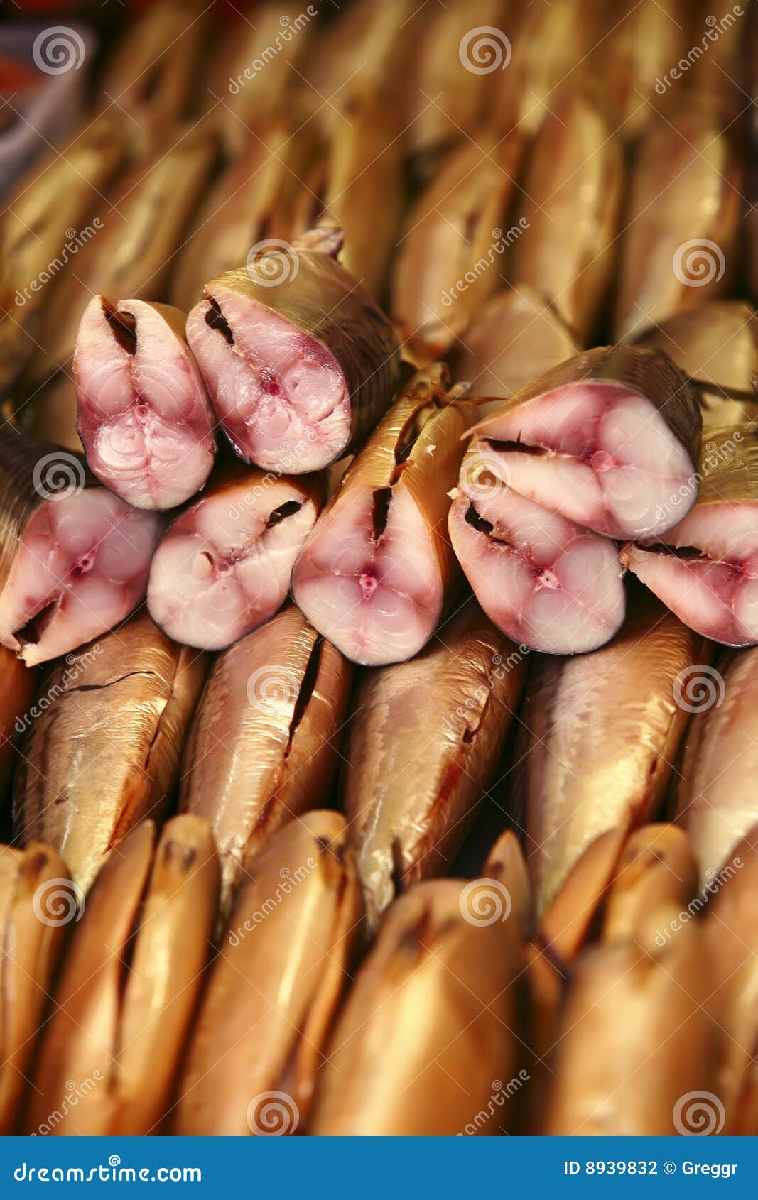 Smoked mackerel stock photo. Image of freshness, inside - 8939832