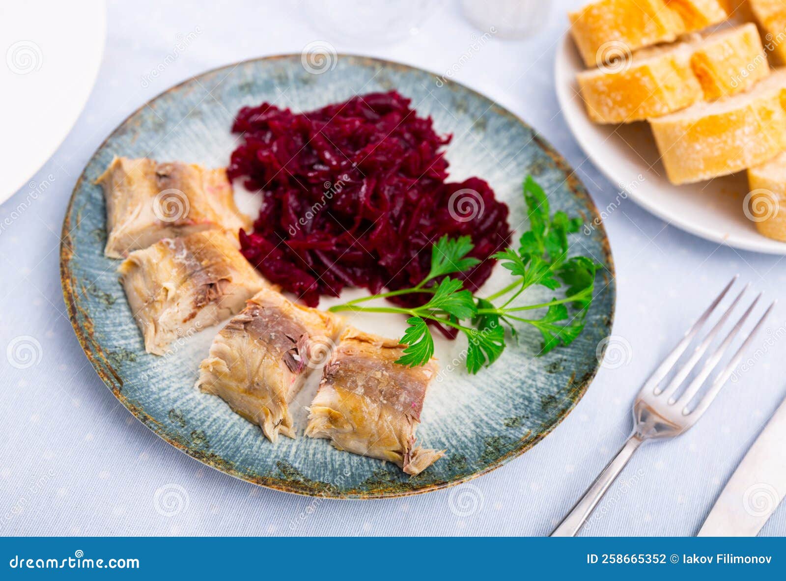 Smoked Mackerel Served with Grated Beetroot Stock Photo - Image of ... Smoked Mackerel Served with Grated Beetroot Stock Photo - Image of ...