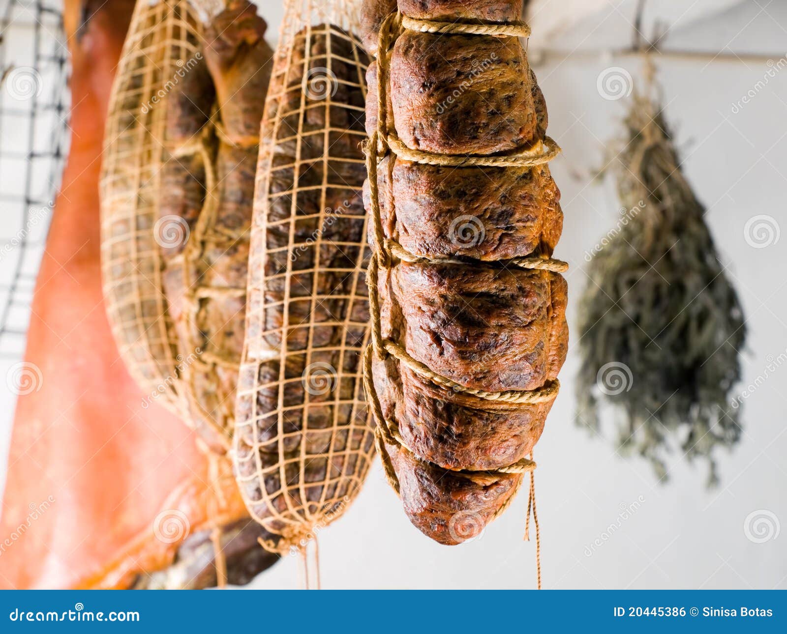 Smoked meat stock photo. Image of dried, croatia, fresh - 20445386