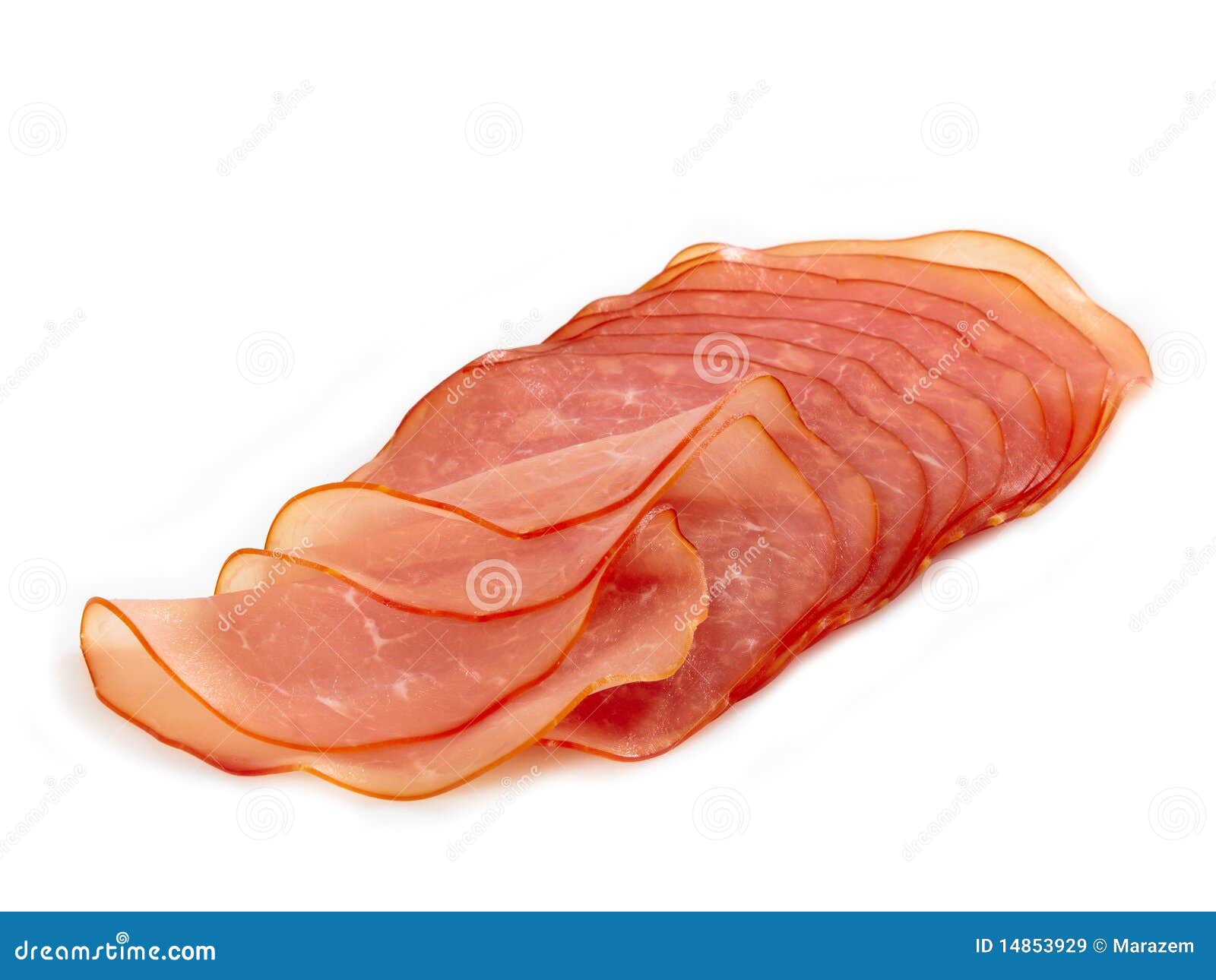 Smoked meat slices stock image. Image of nutritious, pork - 14853929