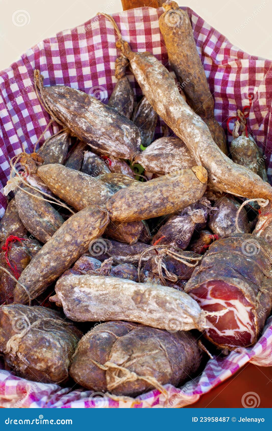 Smoked pancetta home-made stock image. Image of mediterranean - 23958487