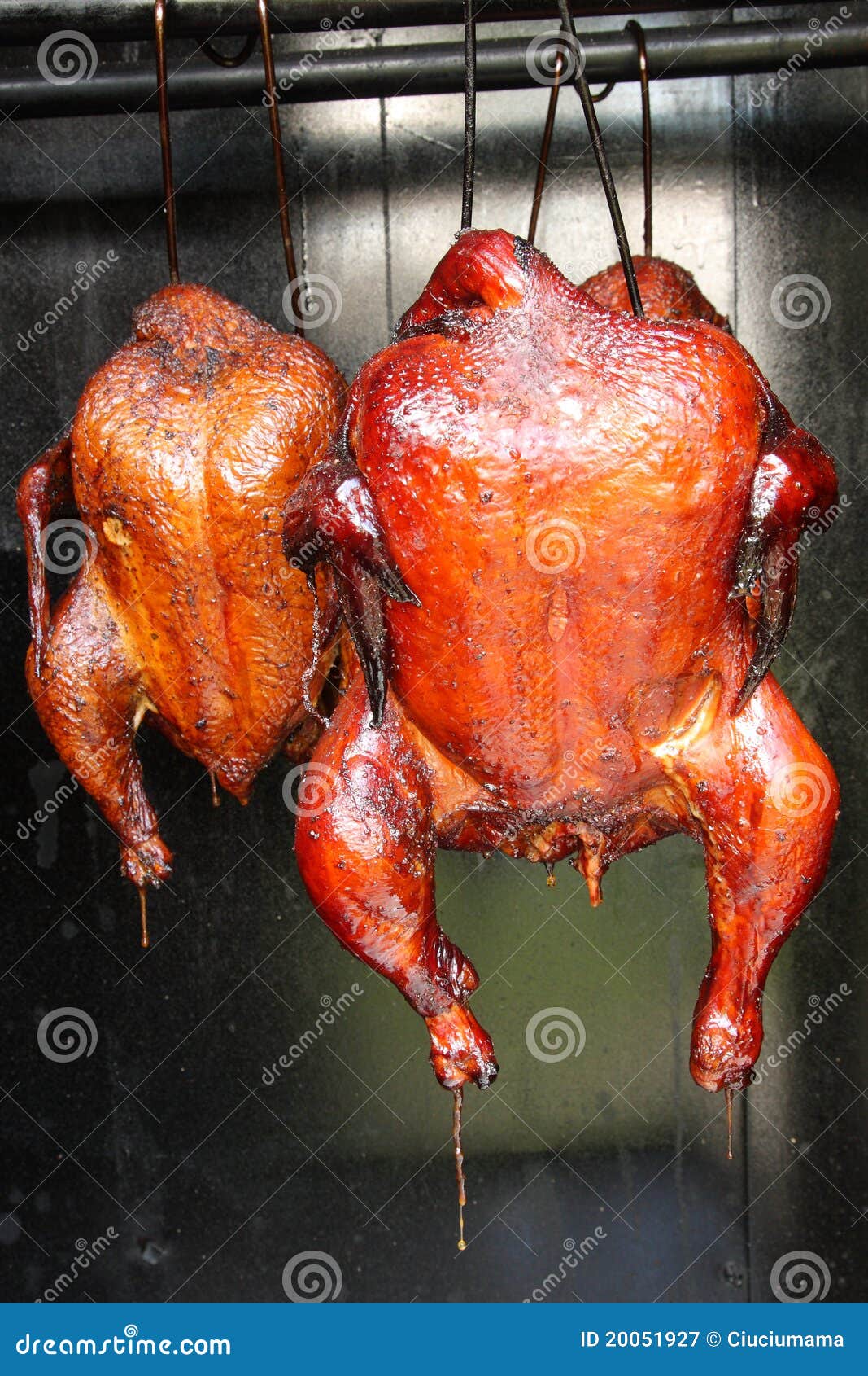 Smoked poultry stock image. Image of butcher, tasty, smoke - 20051927